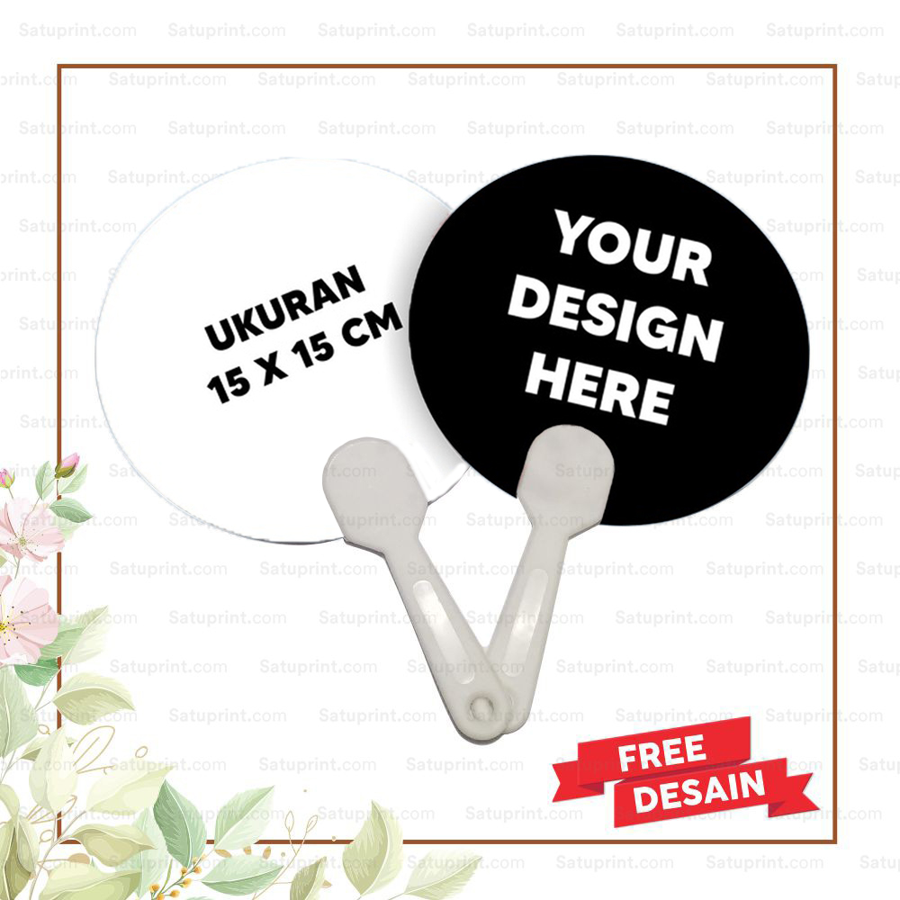 Cetak Kipas Custom - Satuprint